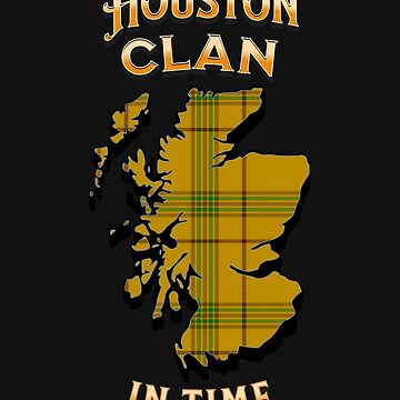 "Houston Motto Scottish Crest and Tartan" Kids T-Shirt for Sale by ...