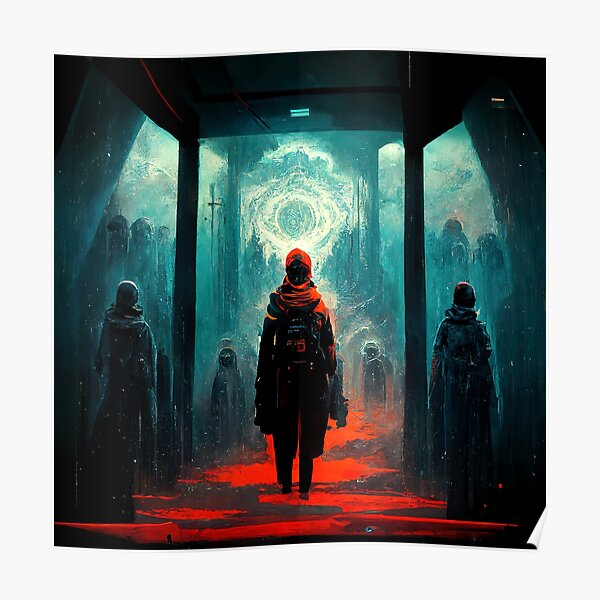 "call of the void " Poster for Sale by AICustomArt | Redbubble