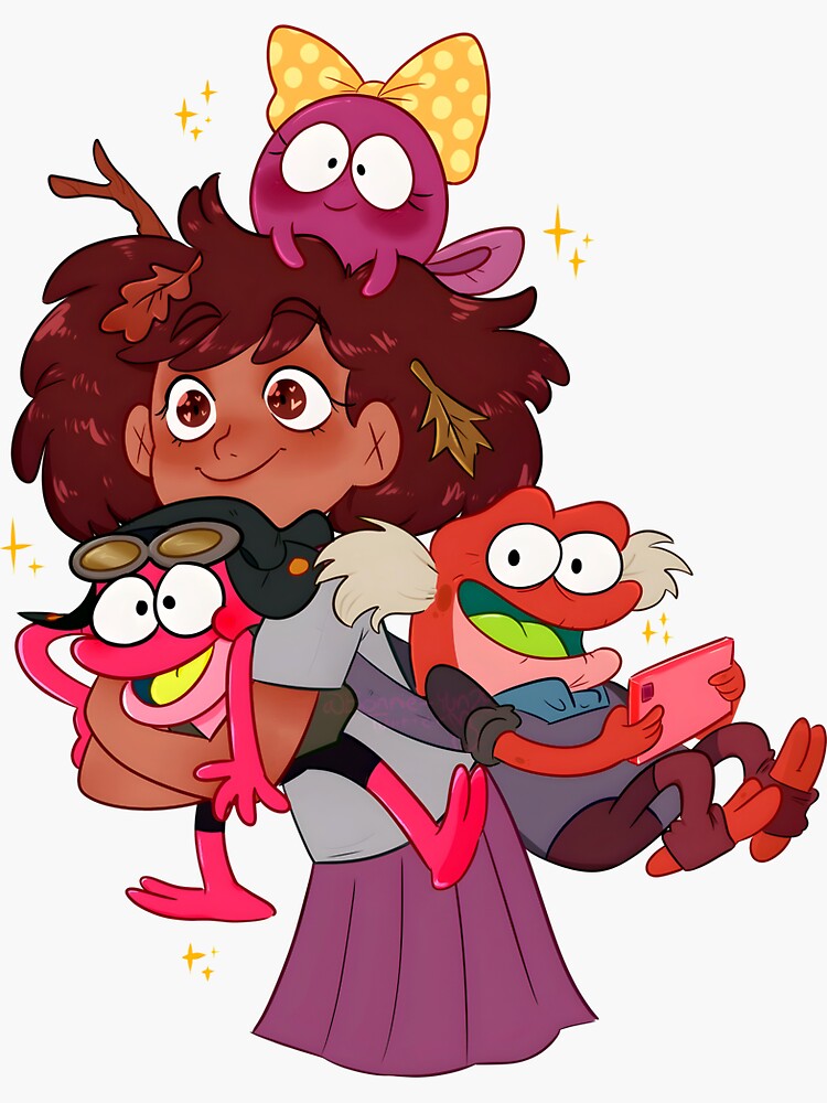 "amphibia boonchuy" Sticker for Sale by WaldemaEder | Redbubble