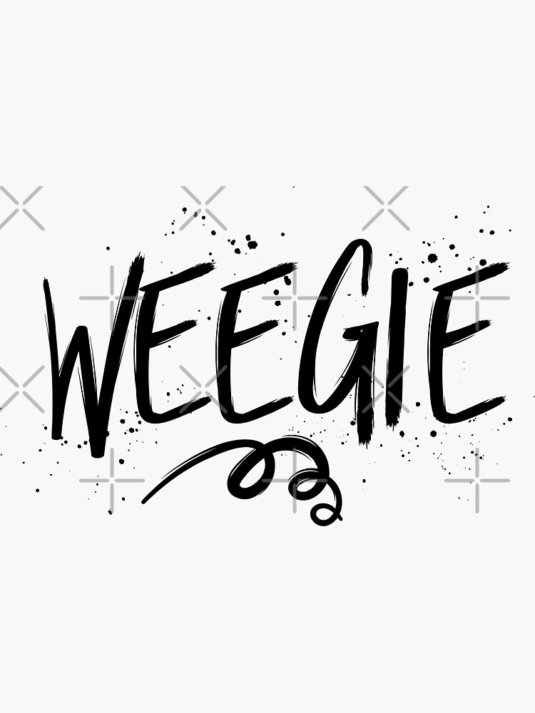 "Weegie Glaswegian Slang, Glasgow Dialect" Sticker for Sale by ...