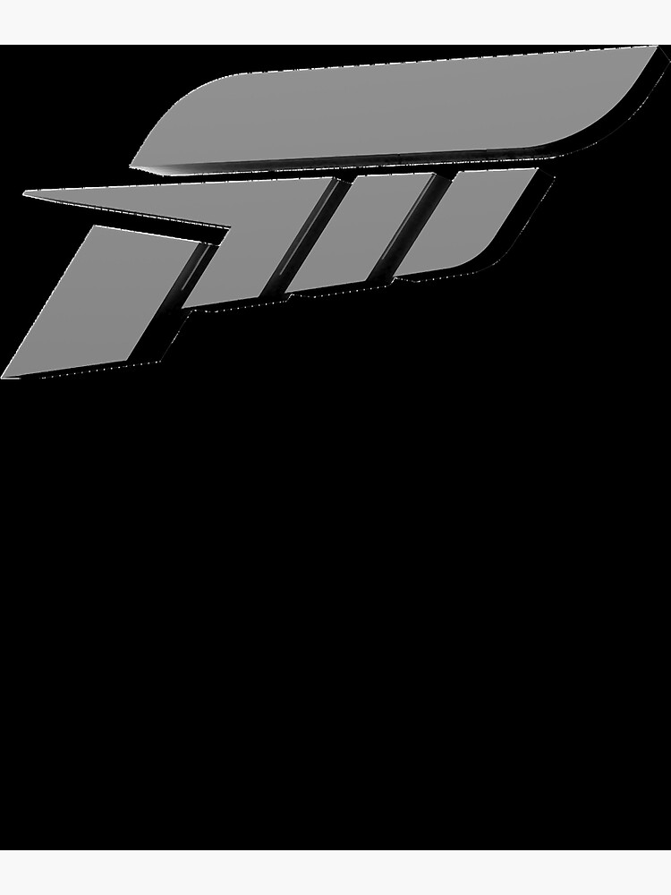 "Forza 3D Logo Premium " Poster for Sale by TamikoBaxter | Redbubble