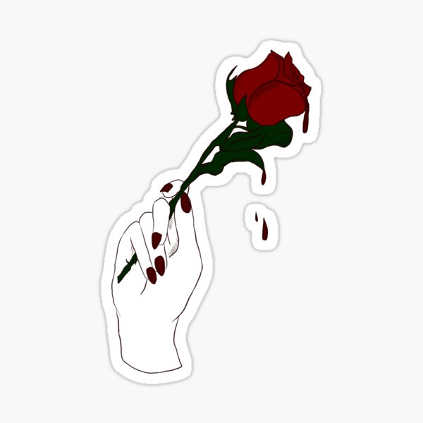 Rose Stickers | Redbubble