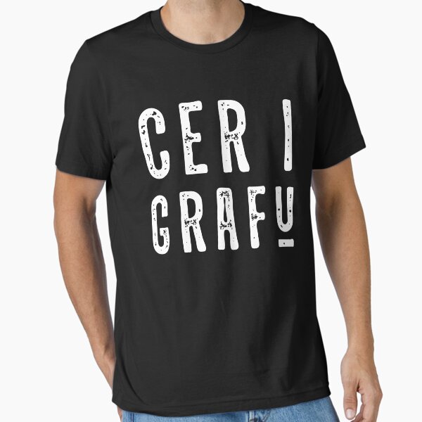 "Cer i Grafu, Welsh Slang, Wales Dialect, Cymru" Essential T-Shirt for ...
