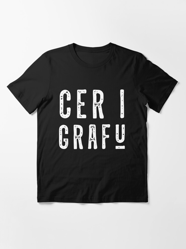 "Cer i Grafu, Welsh Slang, Wales Dialect, Cymru" Essential T-Shirt for ...