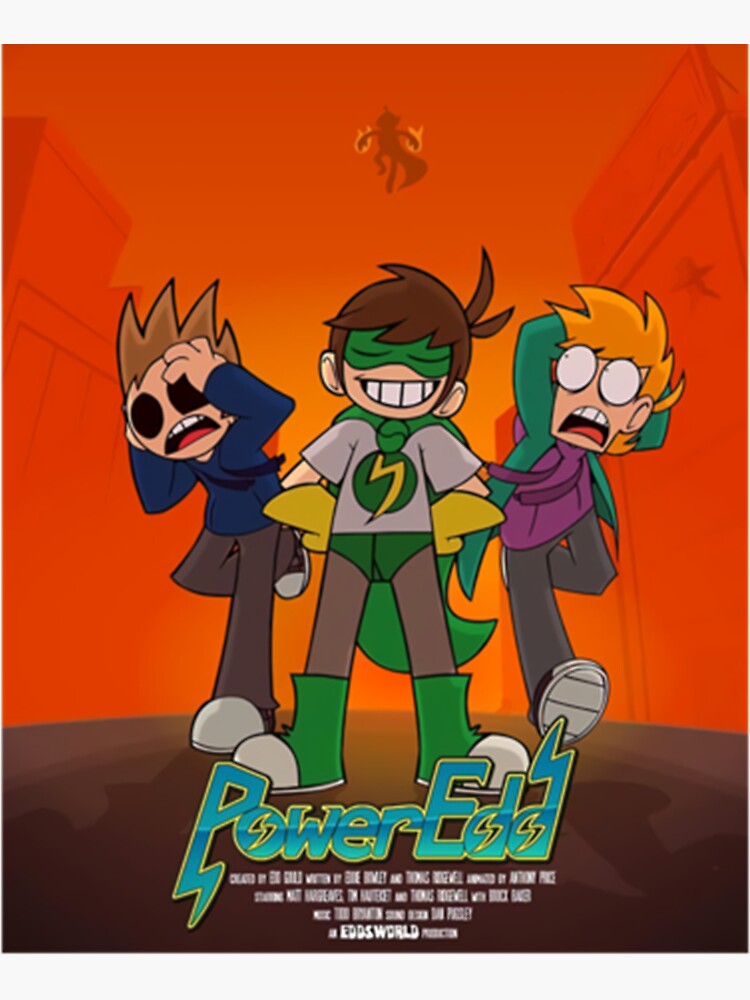 "eddsworld" Sticker for Sale by AleyAmiguart | Redbubble
