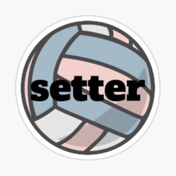 "setter volleyball position (centered)" Sticker for Sale by ...