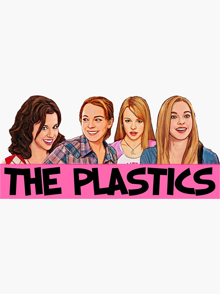 "Mean girls " Sticker for Sale by swanspirate520 | Redbubble