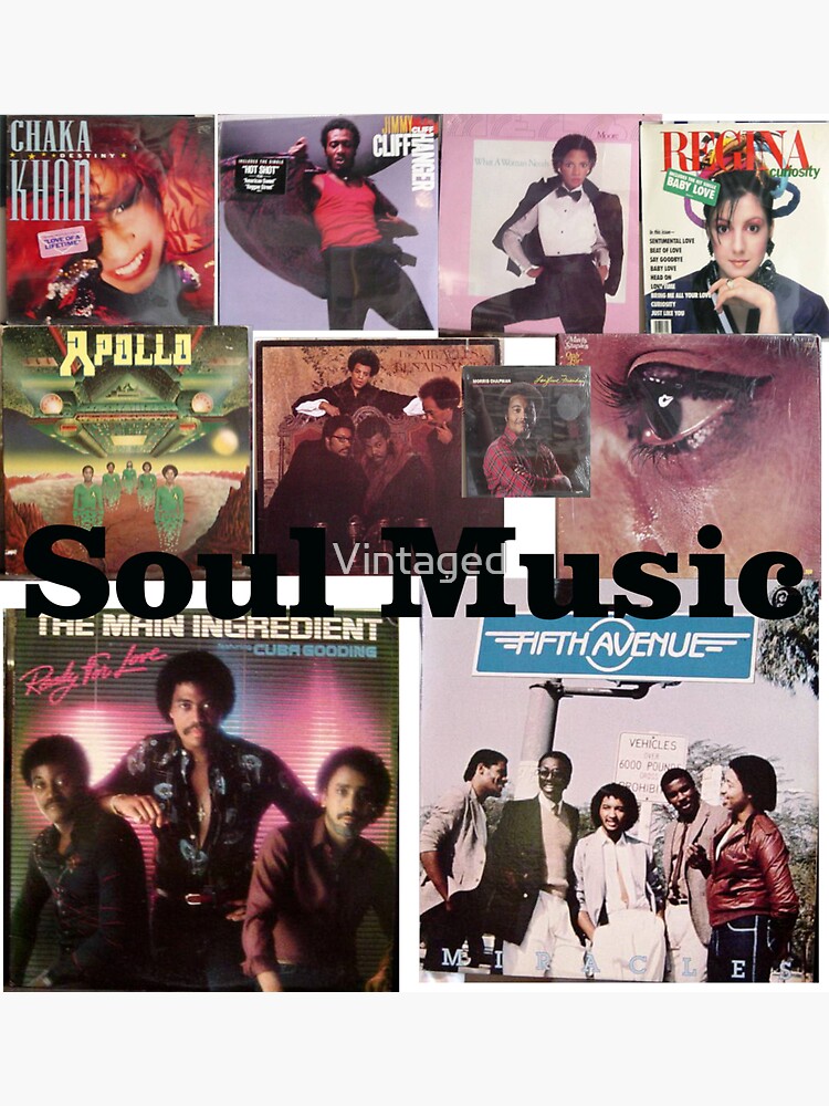 Pegatina «Soul, Funk, R & B, Records, Collection, Northern Soul ...