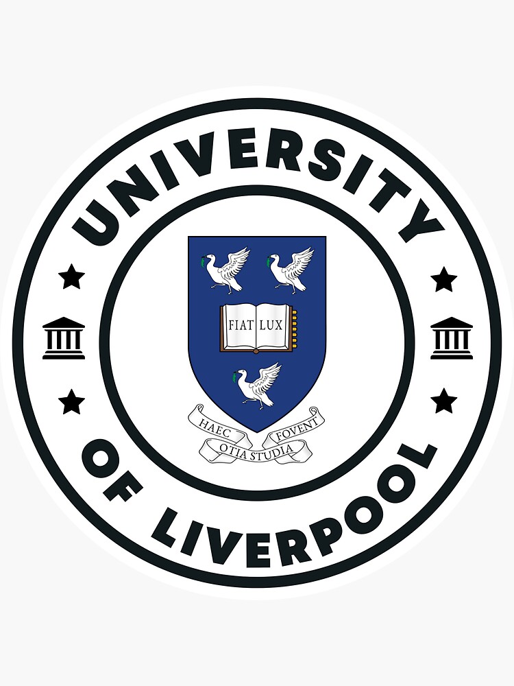 "University of Liverpool Logo" Sticker for Sale by Darazshop | Redbubble