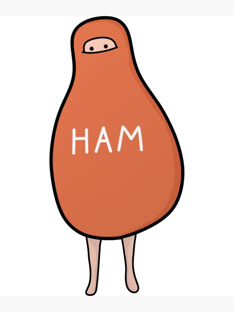 "Ham To Kill A Mockingbird Literally Scout Ham Halloween Costume ...