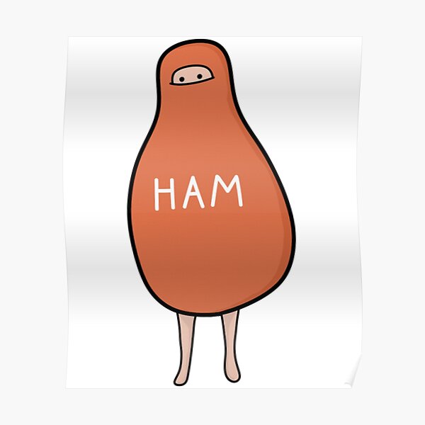 "Ham To Kill A Mockingbird Literally Scout Ham Halloween Costume ...