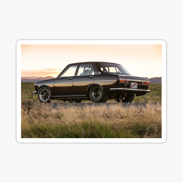 "Aaron Fitzpatrick's Datsun 510" Sticker for Sale by HoskingInd | Redbubble