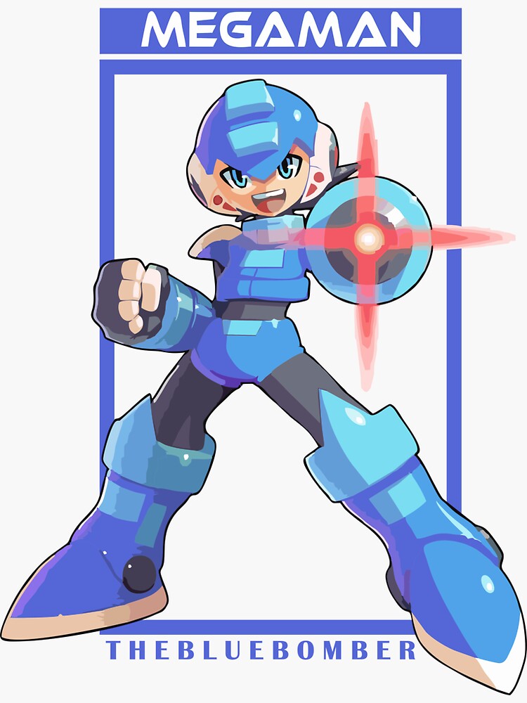 "Special Edition Megaman (12)" Sticker for Sale by yutahali | Redbubble
