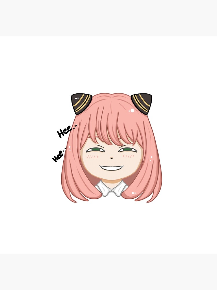 " Anya Spy x Family Smile Face" Poster for Sale by WanderingLeaf22 ...