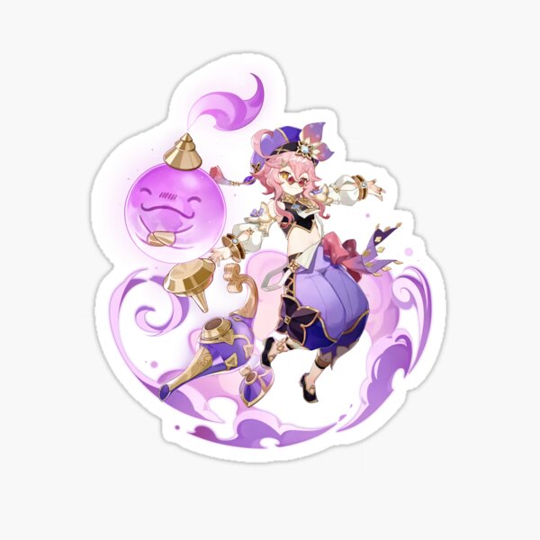 "Genshin Impact Dori Burst Splash Art Sticker" Sticker for Sale by ...
