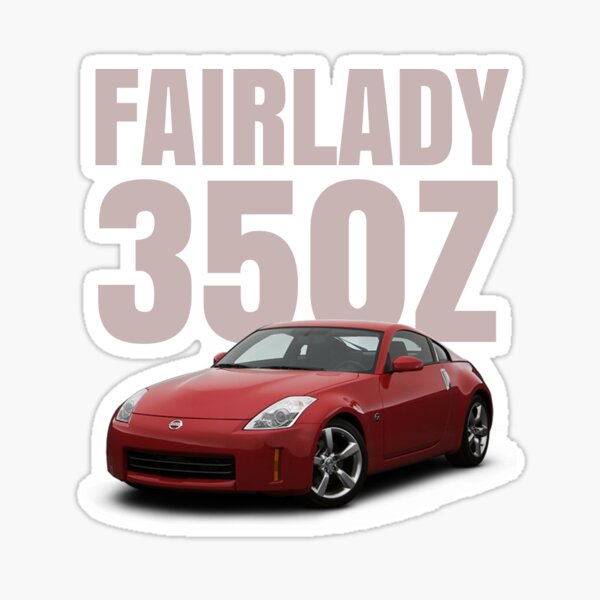"350z" Sticker for Sale by MOTOSHIFT | Redbubble