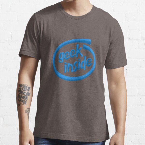 "Geek inside" T-shirt for Sale by RandyMax | Redbubble | geek t-shirts ...