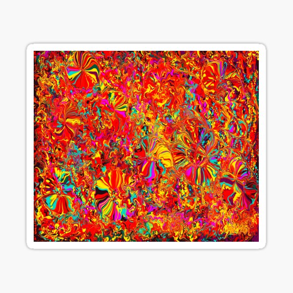 "Colors Lovers,The Splendor Of Orange Color" Sticker for Sale by Mr ...