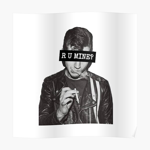 "are you mine? alex turn" Poster for Sale by mymines | Redbubble