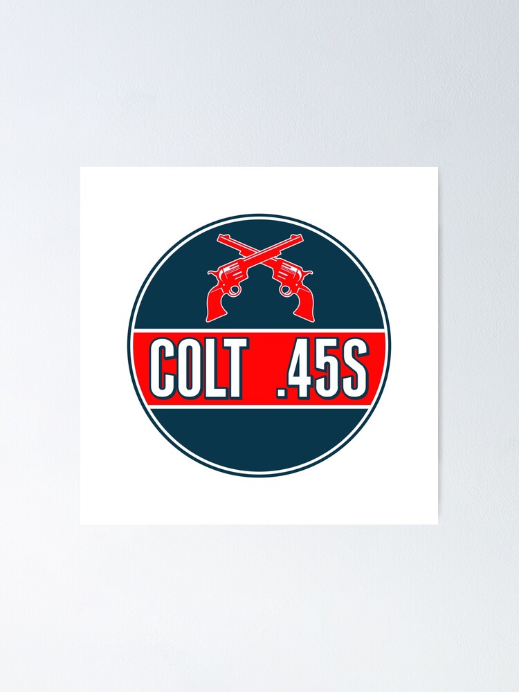 "Retro Houston Colt 45s Symbol" Poster for Sale by dimasart4 | Redbubble