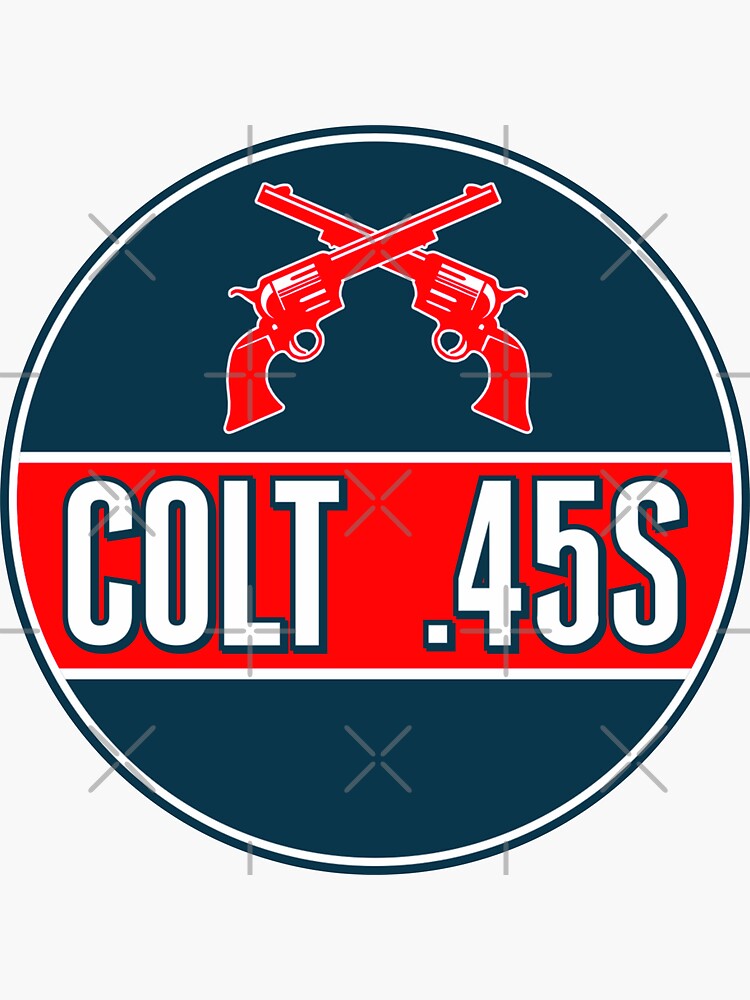 "Retro Houston Colt 45s Symbol" Sticker for Sale by dimasart4 | Redbubble