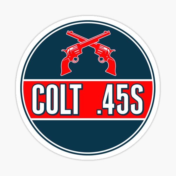 "Retro Houston Colt 45s Symbol" Sticker for Sale by dimasart4 | Redbubble