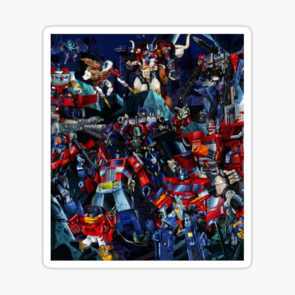 "Optimus Prime " Sticker for Sale by mondenridleno | Redbubble