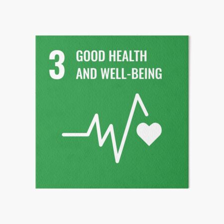 "UN SDG - Sustainable Development Goals | Goal 3" Art Board Print for ...