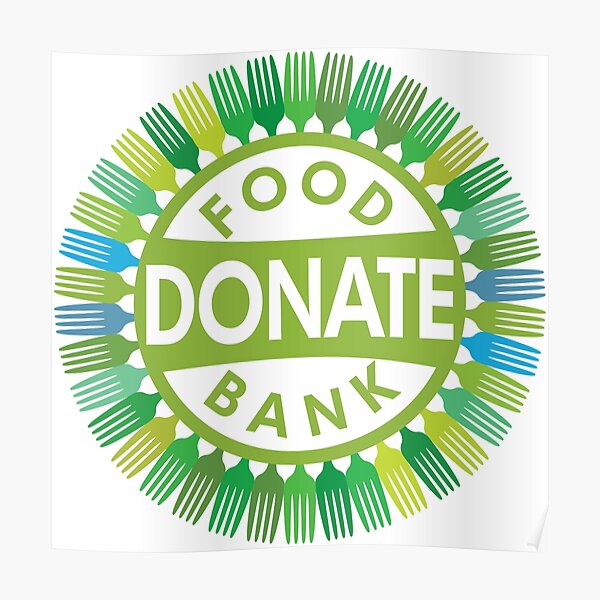 "Food Bank" Poster for Sale by Yorkiedesign | Redbubble