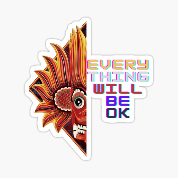 "Srilankan Devil / Traditional Gara Yaka Classic T-shirt" Sticker for ...