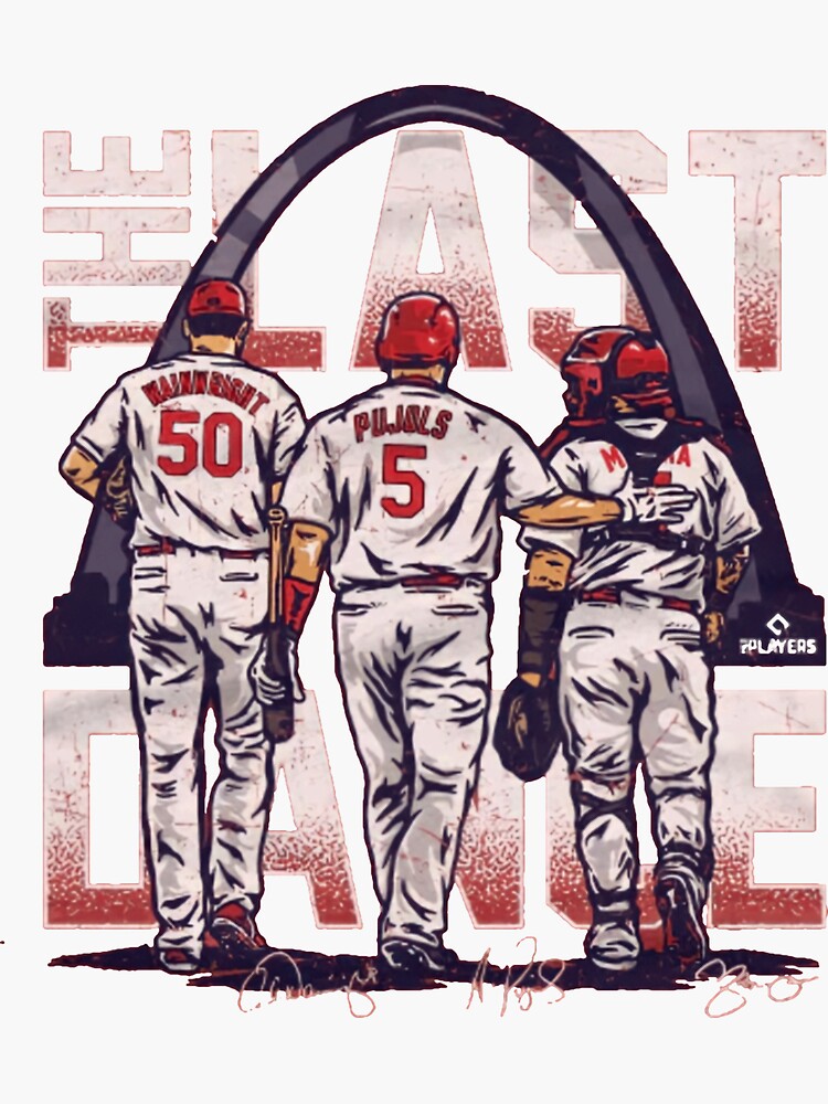 "Adam wainwright albert pujols & yadier molina st louis last dance ...