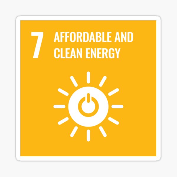 "UN SDG - Sustainable Development Goals | Goal 7" Sticker for Sale by ...