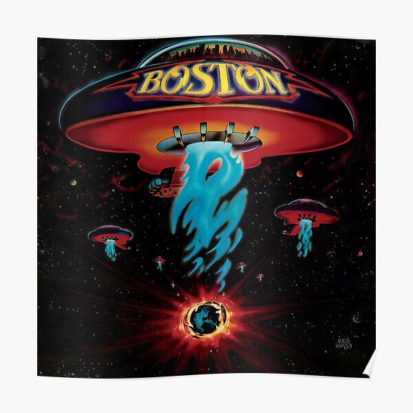"Boston ‎– Boston Album" Poster for Sale by ocenfrank | Redbubble