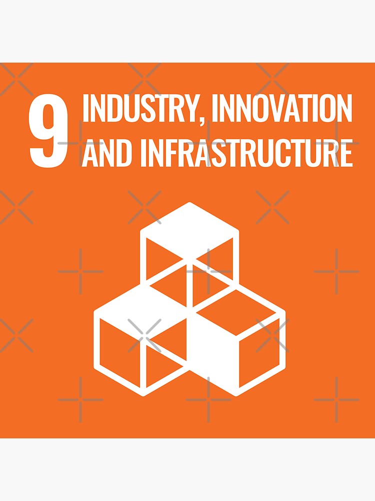 "UN SDG - Sustainable Development Goals | Goal 9" Sticker for Sale by ...