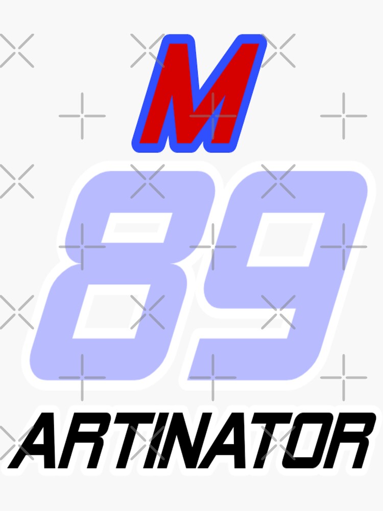 "Jorge Martin Number 89 2022" Sticker for Sale by oussamamom5 | Redbubble
