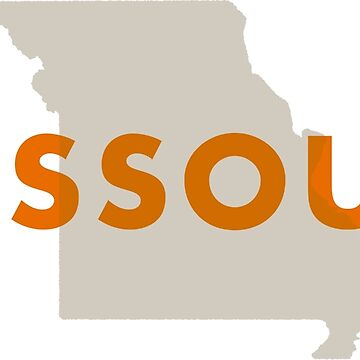 "Missouri - Red" Sticker for Sale by homestates | Redbubble