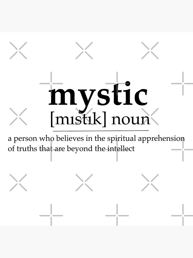 "mystic dictionary definition" Poster for Sale by kayadmu | Redbubble