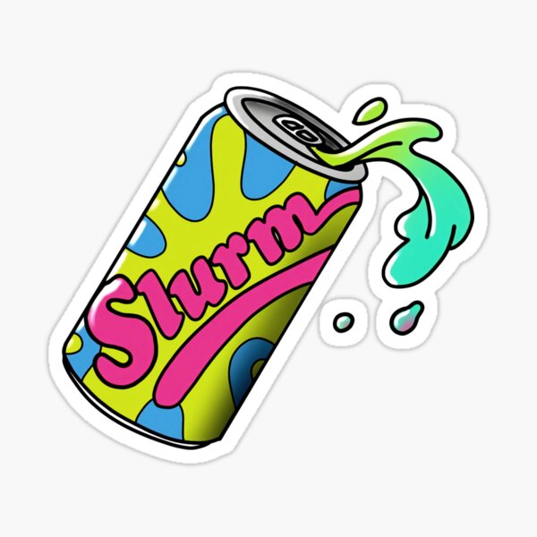 "Slurm Soda Meme" Sticker for Sale by MKLWTP | Redbubble