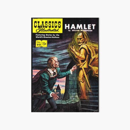"HIGH RESOLUTION Hamlet William Shakespeare Vintage Comic Book Cover ...