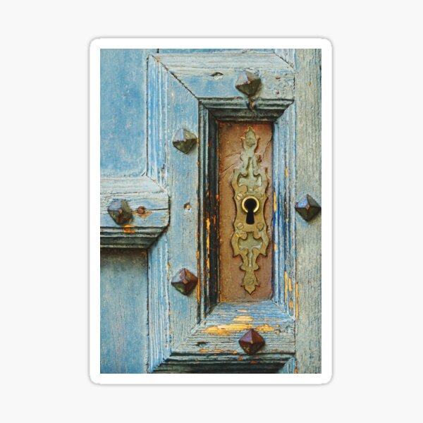 "Medieval Castle Door Lock" Sticker for Sale by CarolinaReina | Redbubble