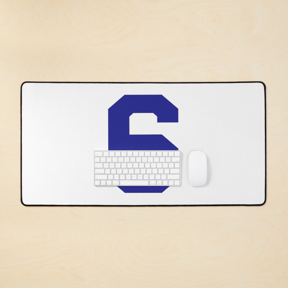 "Number 6, Blue six, Sports number six" Sticker for Sale by ...