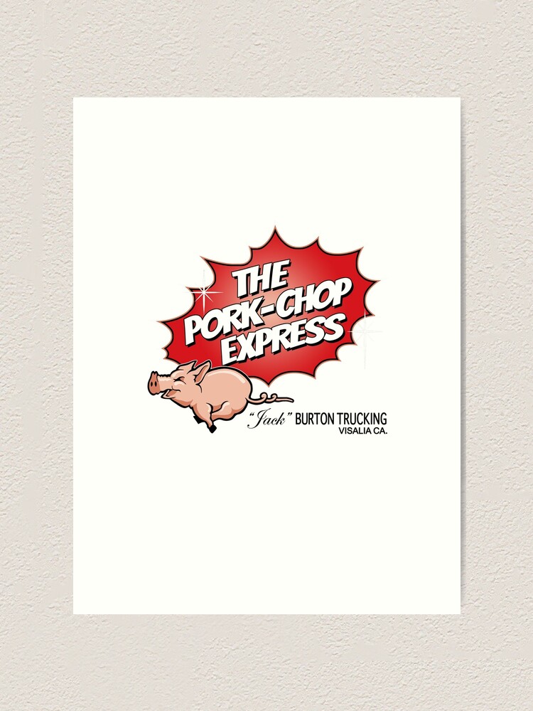 "Pork Chop Express - Original HD Logo " Art Print for Sale by Purakushi ...