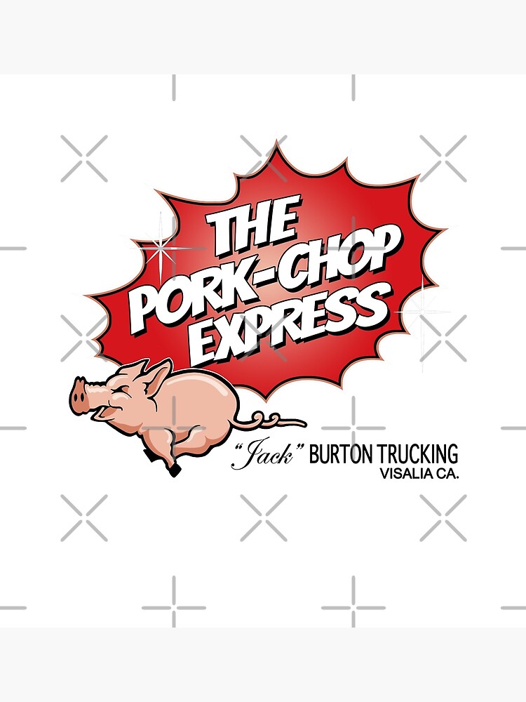 "Pork Chop Express - Original HD Logo " Canvas Print for Sale by ...