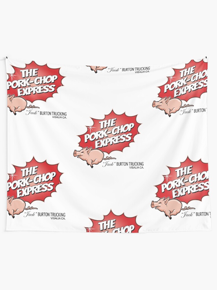 "Pork Chop Express - Original HD Logo " Tapestry for Sale by Purakushi ...