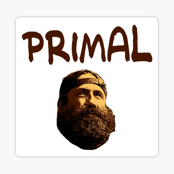 "The Liver King Primal" Sticker for Sale by Lowgik | Redbubble