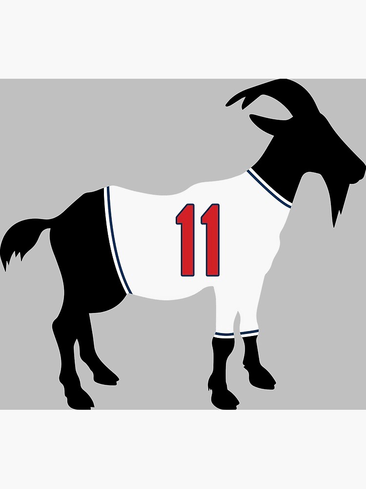 "Jose Ramirez 11 Goat Baseball" Poster for Sale by SterlingMullins ...