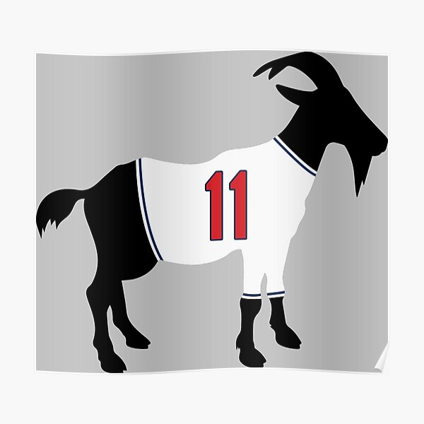 "Jose Ramirez 11 Goat Baseball" Poster for Sale by SterlingMullins ...