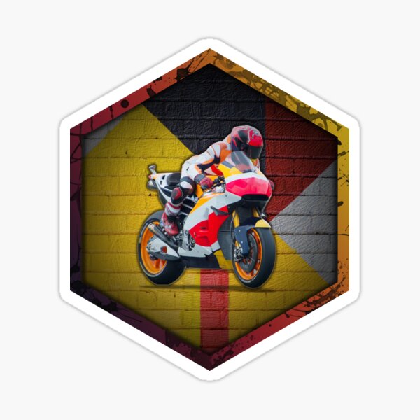 "Racer_v1 - 05b" Sticker for Sale by aca027 | Redbubble