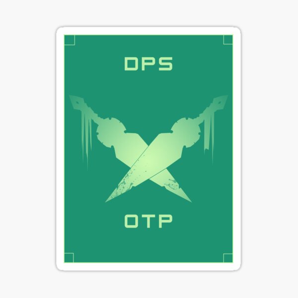 "DPS OTP - Gaming" Sticker for Sale by ApopsArt | Redbubble