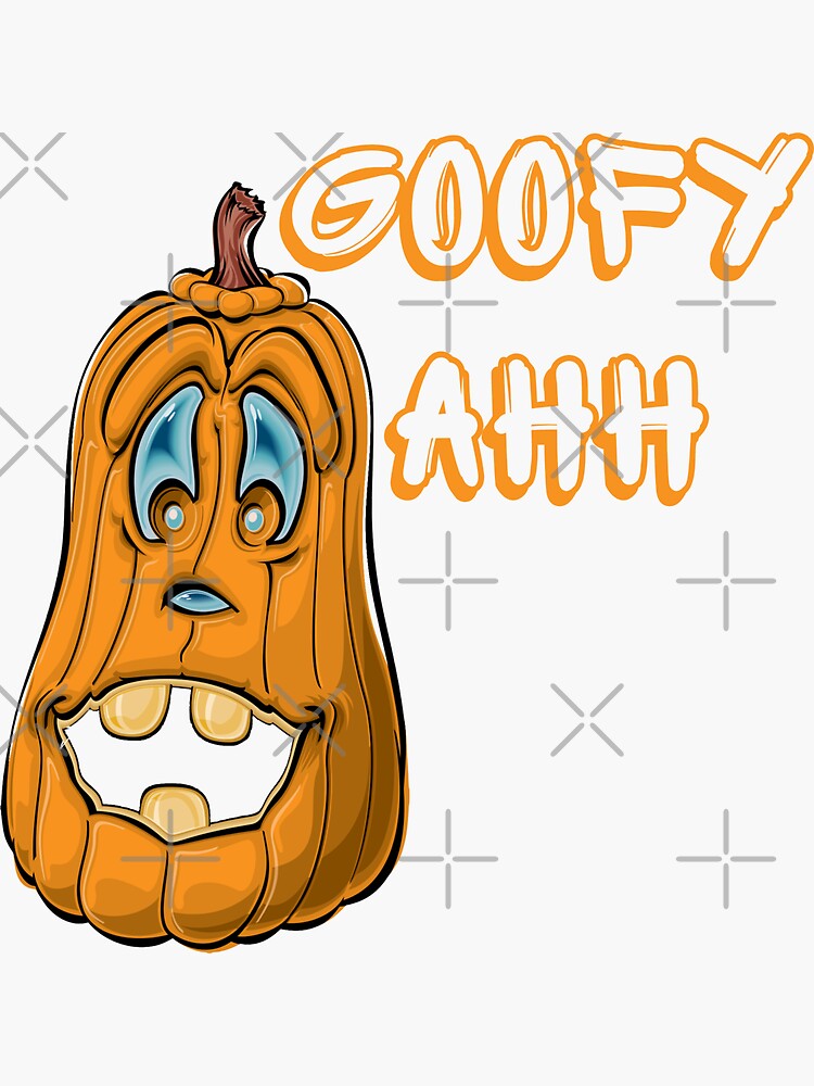 "Goofy Ahh" Sticker for Sale by Njoro12 | Redbubble